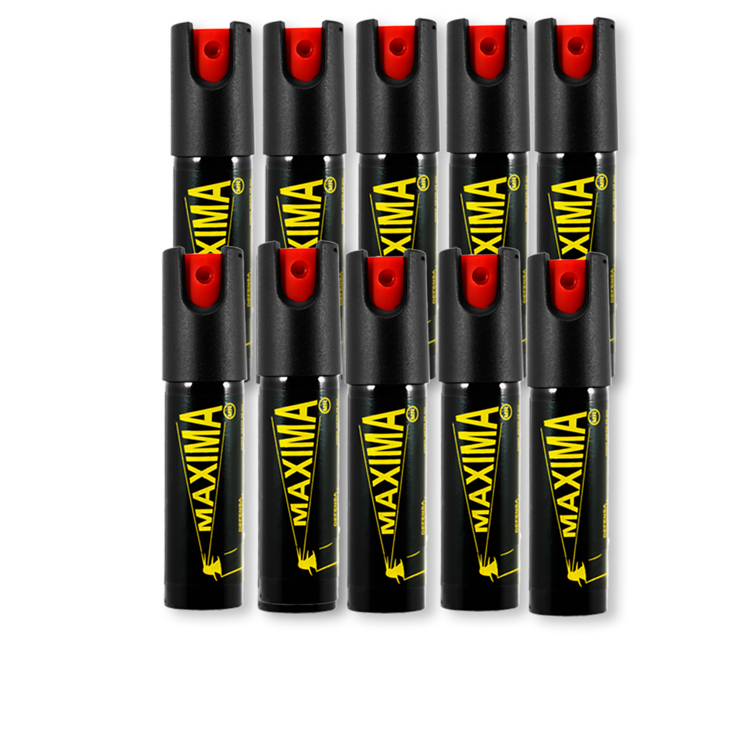 Gas Pimienta de 22g paquete de 10 - Spray Maxima tipo Llavero – Residen ...